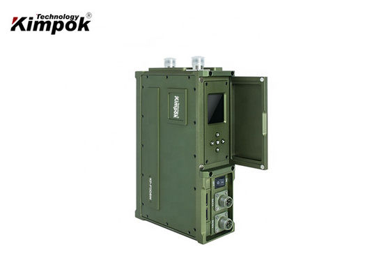 RJ45 Ethernet Transceiver 80-100km UAV Video And Data Link AES 256 ...